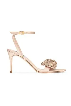 Sachin & Babi Chelsea Embellished Obi-bow Open Toe Pumps