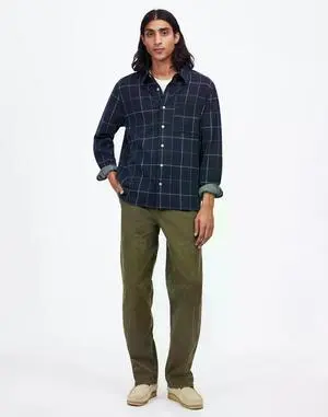 Madewell The Devoe Knit Shirt Juniper Berry