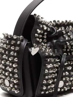 Acne Studios Multipocket Studded Shoulder Bag