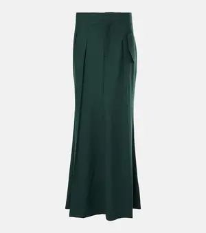 Victoria Beckham Asymmetric Maxi Skirt