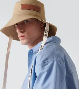 Loewe Paula's Ibiza Fisherman Canvas Bucket Hat