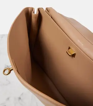 Balenciaga Rodeo Large Leather Shoulder Bag - Beige