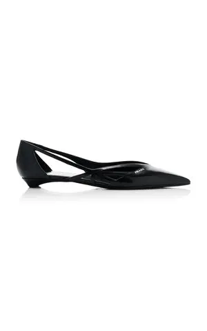 Prada Pointed Toe Flats For Women