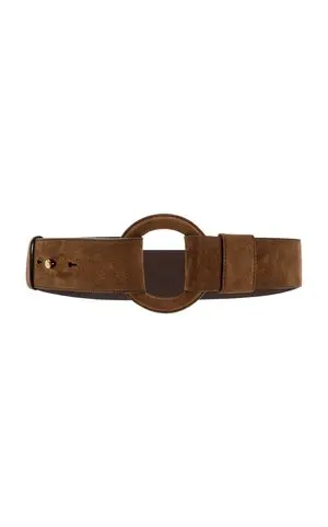 Prada Suede Belt - Brown