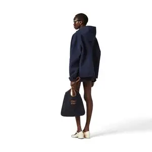 Miu Miu Jersey Hoodie Jacket