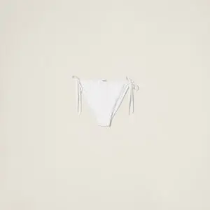 Miu Miu Jersey Panty - White