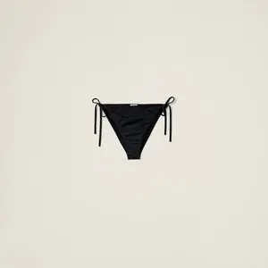 Miu Miu Jersey Panty - Black