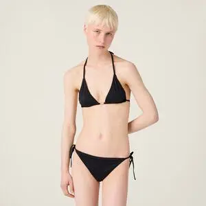 Miu Miu Jersey Panty - Black
