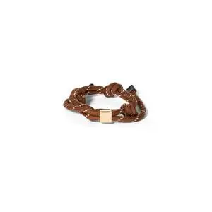 Miu Miu Cord Bracelet - Tobacco