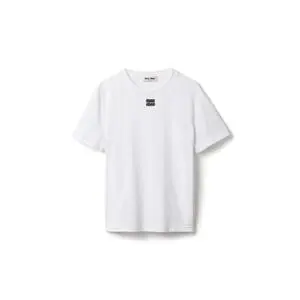 Miu Miu Embroidered T-shirts For Women