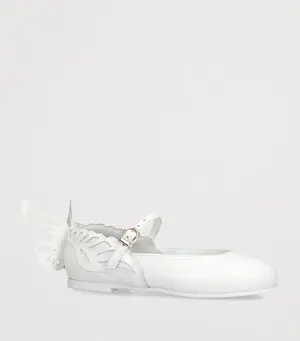 SOPHIA WEBSTER Leather Ballet Flats