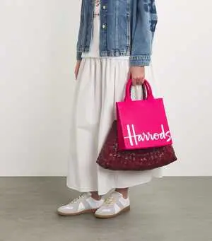 Harrods Logo Tote Bag - Pink