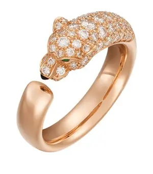 Cartier Panthère De Diamond Ring - Rose Gold