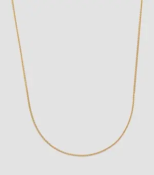 AZLEE Yellow Wheat Chain Necklace