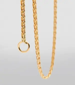AZLEE Yellow Wheat Chain Necklace