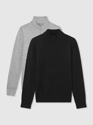 Reiss Long Sleeve Knitwear For Men