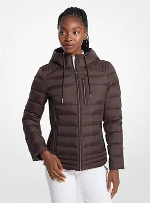 Michael Kors Hooded Puffer Jacket
