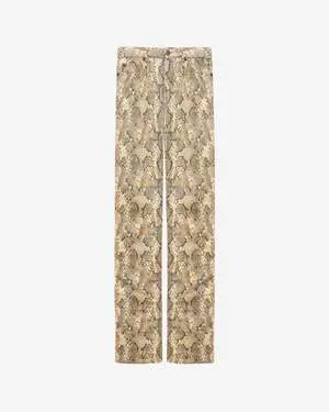 Isabel Marant Printed Corduroy Pants
