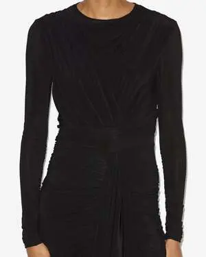 Isabel Marant Étoile Zorah Draped Midi Dress