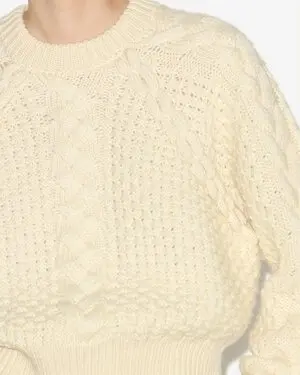 Isabel Marant Étoile Obrero Cable Knit Sweater