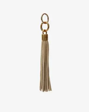 Isabel Marant Tassel Classic Keychain - Light Beige