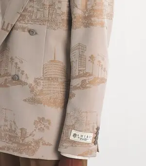 Amiri Wool-blend Landmark Blazer