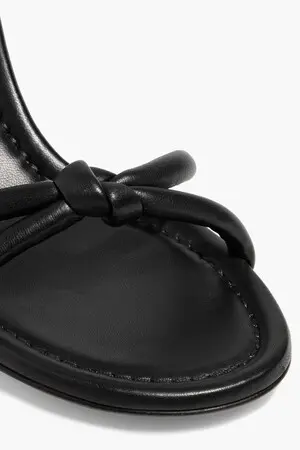 GIANVITO ROSSI Cassis 60 Leather Sandals - Black