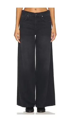 MOTHER The Slung Sugar Cone Sneak Jeans - Late Night Lick