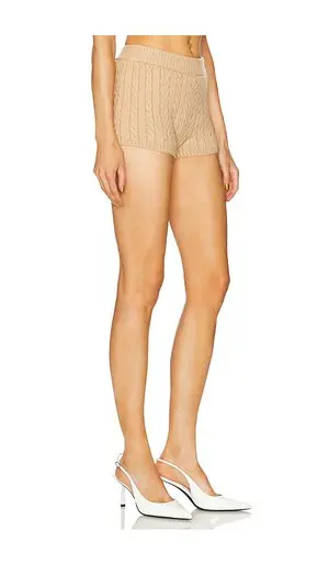 SEROYA Cable Knit Hot Short