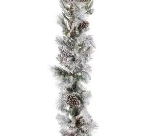 STERLING Luxurious 9 Ft Prelit Mixed Tips Garland Ste Rling - One-color