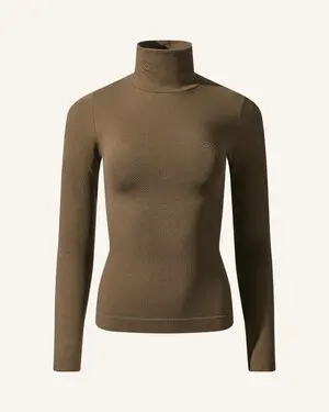 Perfect Moment Seamless Thermal Top Brown