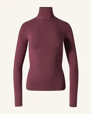 Perfect Moment Seamless Thermal Top Burgundy