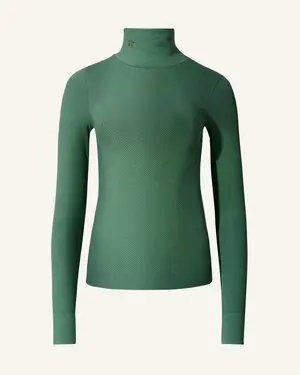 Perfect Moment Seamless Thermal Top - Dark-green