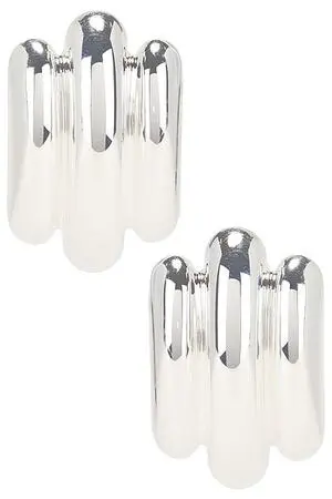 MEGA Les Tubes Earrings - Sterling Silver