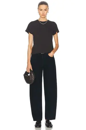 LESET The Margo Tee - Chocolate