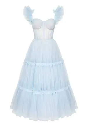 Milla Ruffled Cocktail Dresses