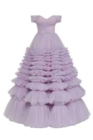 MILLA Ultra Puffy Prom Maxi Gown