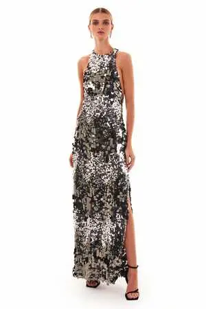 MILLA Lumière Maxi Covered In Sequins - Silver