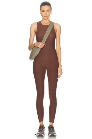 Beyond Yoga Featherweight Your Fit Shirred Tank Top In Black