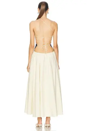 SIEDRES For Sleeveless Long Dress