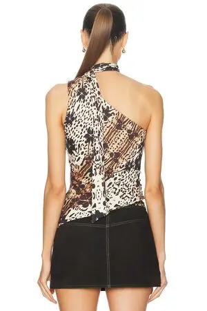 SIEDRES For One Shoulder Tank Top