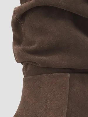 Simkhai Jordi 65mm Suede Slouch Boots - Cacao