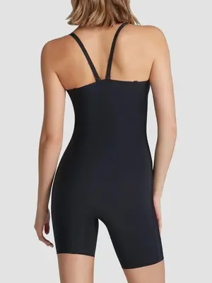 Commando Zone Smoothing Stretch Bodysuit - Black
