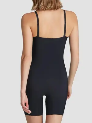 Commando Zone Smoothing Stretch Bodysuit - Black