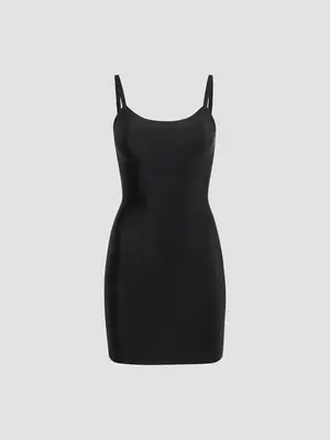 Commando Zone Smoothing Full Slip - Black