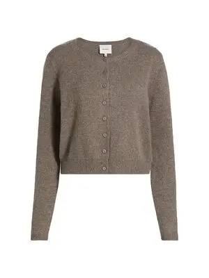 REFORMATION Women's Clara Cashmere Cardigan - Cocoa  Cocoa