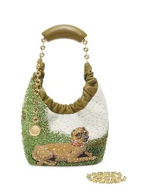 Loewe LOEWE Mini Beaded Squeeze Bag - Pug