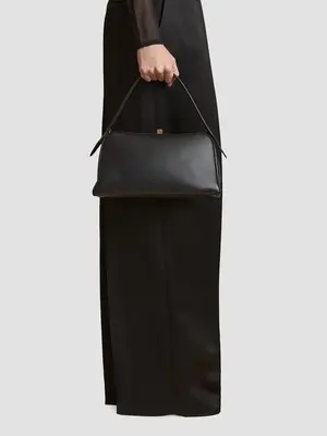 Khaite Cate Leather Top Handle Bag