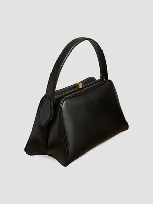 Khaite Cate Leather Top Handle Bag