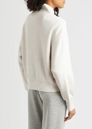 Varley Davidson Half-zip Stretch-jersey Sweatshirt